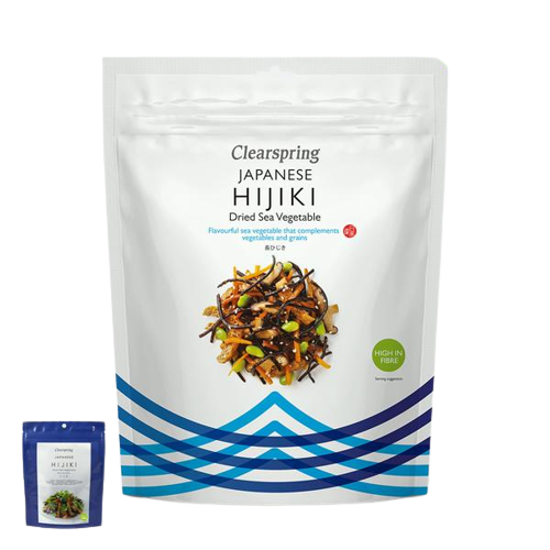 Alga Japonesa Hijiki 30gr Bio - Clearspring - 5021554001485